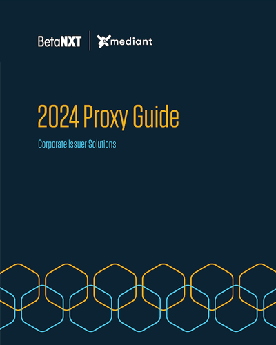 The 2024 Annual Proxy Guide | BetaNXT