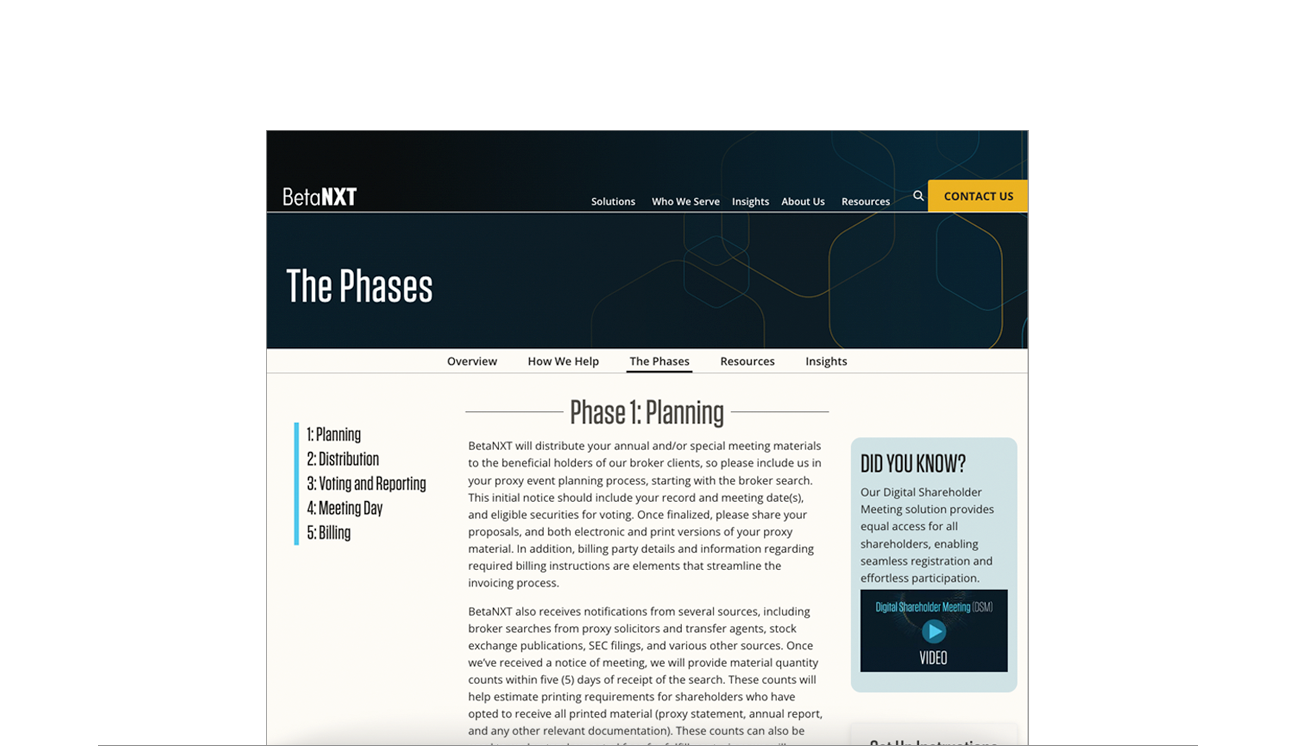 Issuer Solutions | BetaNXT