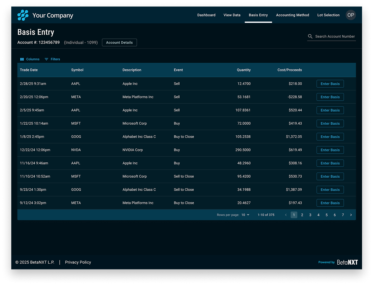 Asset Servicing | Capabilities | BetaNXT